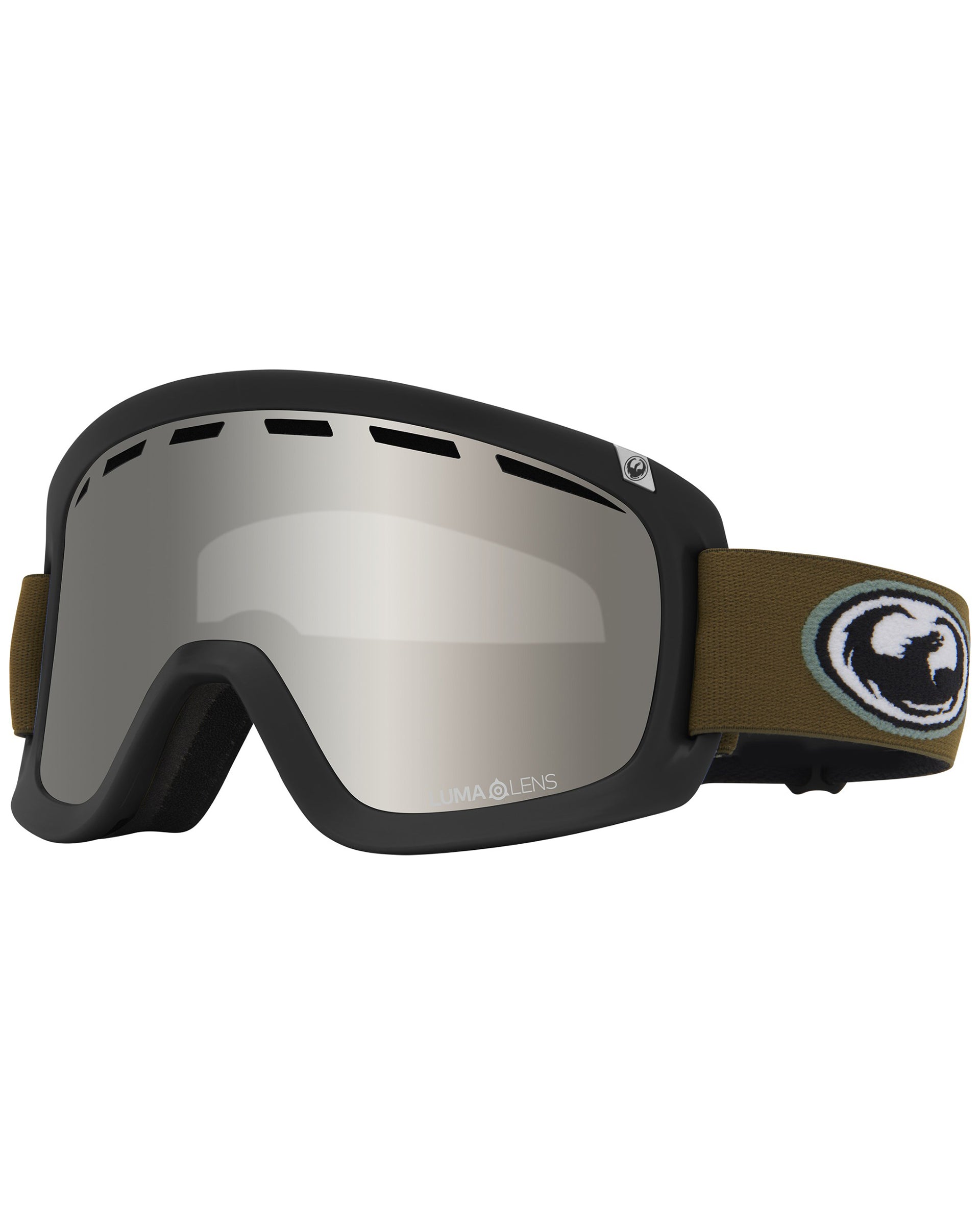 D1 OTG Snow Goggles - Old Skool/Silver Ion/Amber – Garage Skateshop