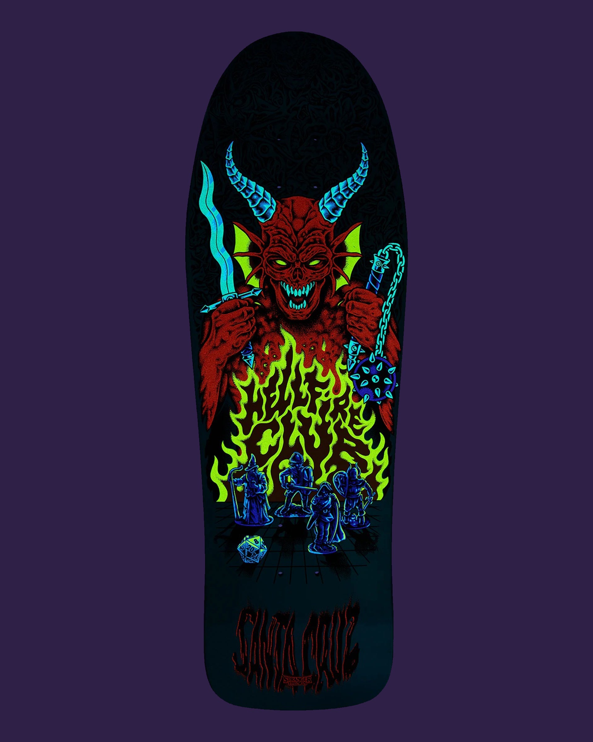 Stranger Things Knox Hellfire Pit 10.07" Deck – Garage Skateshop